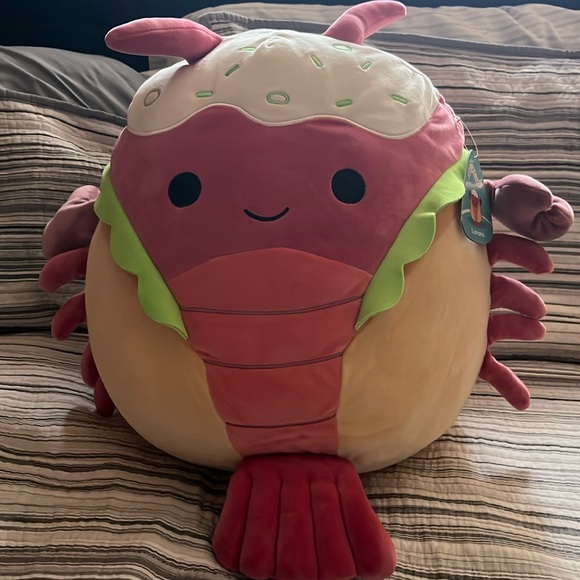 Squishmallows | Toys | Squishmallow Lorono The Lobster Roll 6 | Poshmark